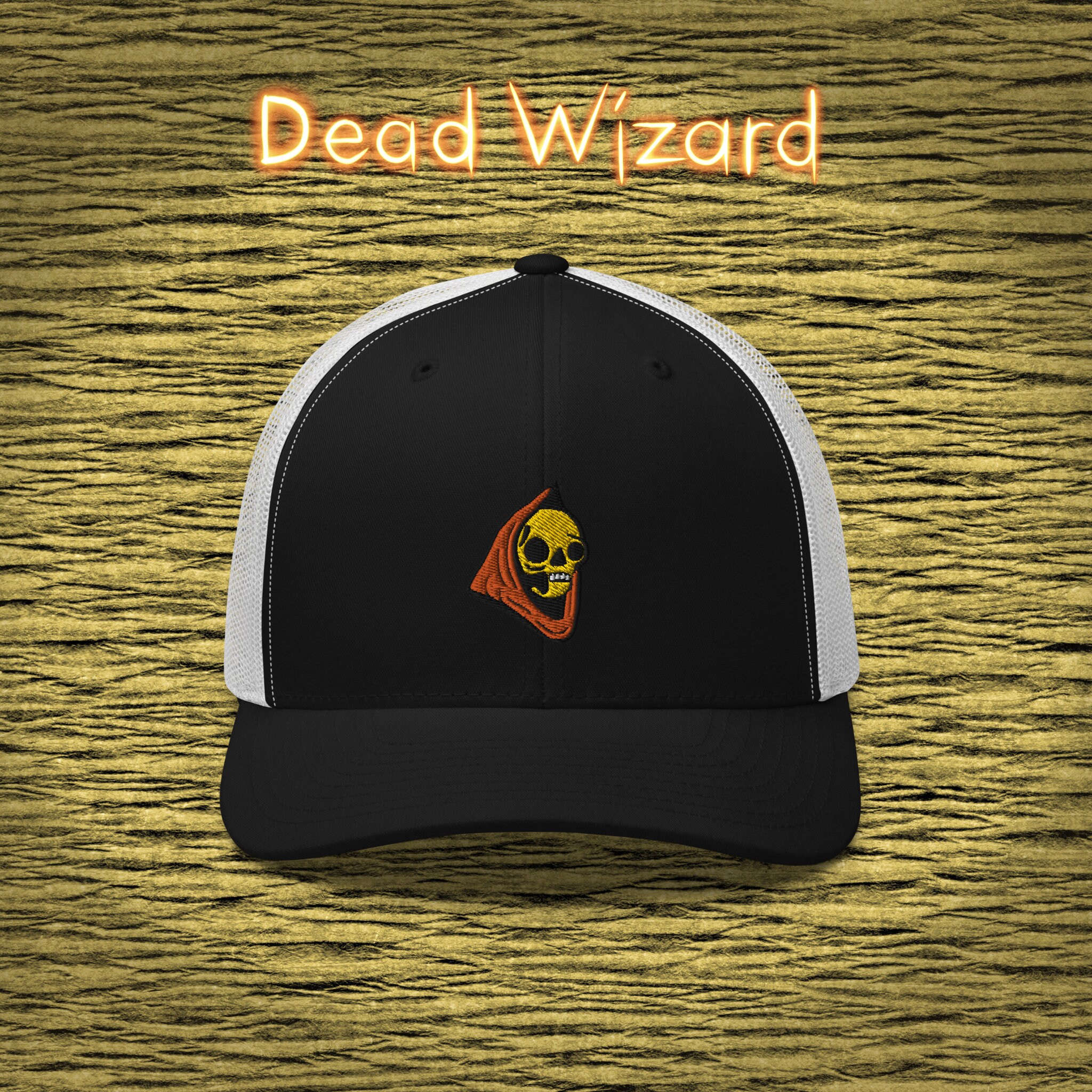 Dead Wizard - Trucker Hat - Etsy