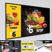 Restaurant TV Menu Board Template: Modern Food Menu (canva Editable) - Etsy