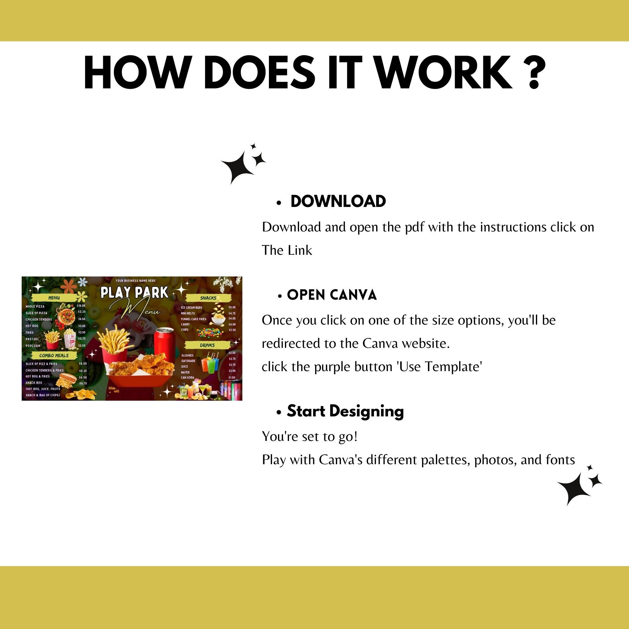 Park Menu Board, TV Digital Menu, Outdoor Digital Menu Board for ...