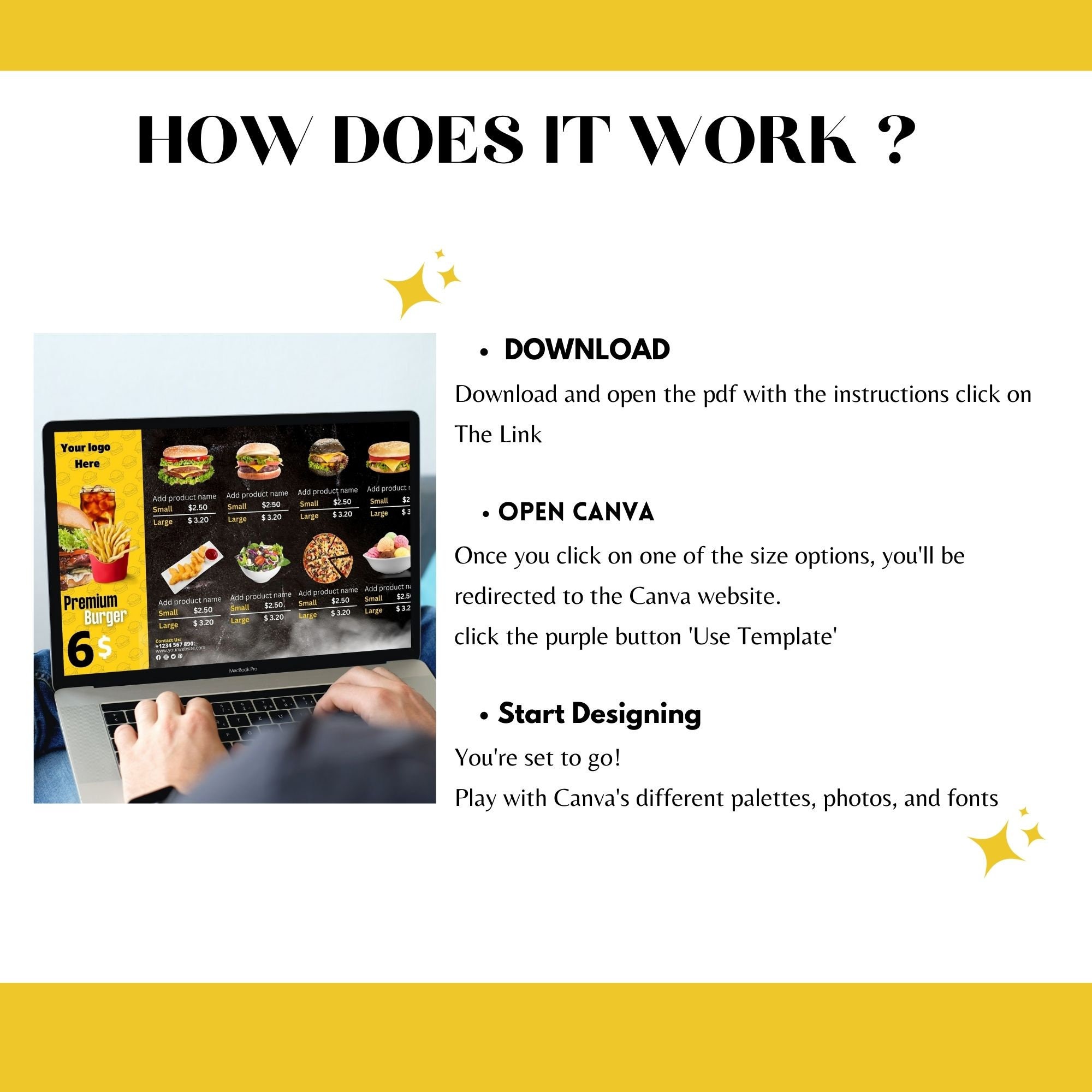 Modern Tv Menu Board for Restaurant, Pizza Menu, TV Menu Board , Burger ...