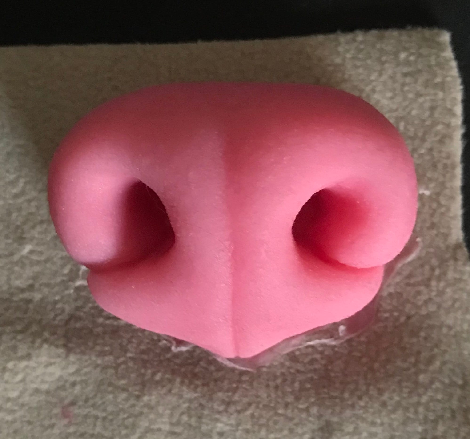 Realistic Canine Silicone Nose / Ideal for Wolf Dog Fox Fursuit and ...