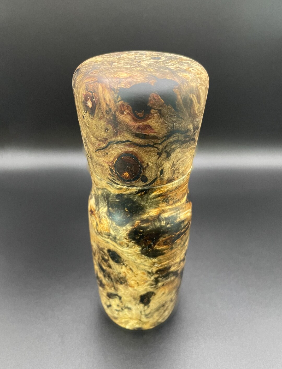 Hand-turned Burl and Epoxy Peppermill - Etsy