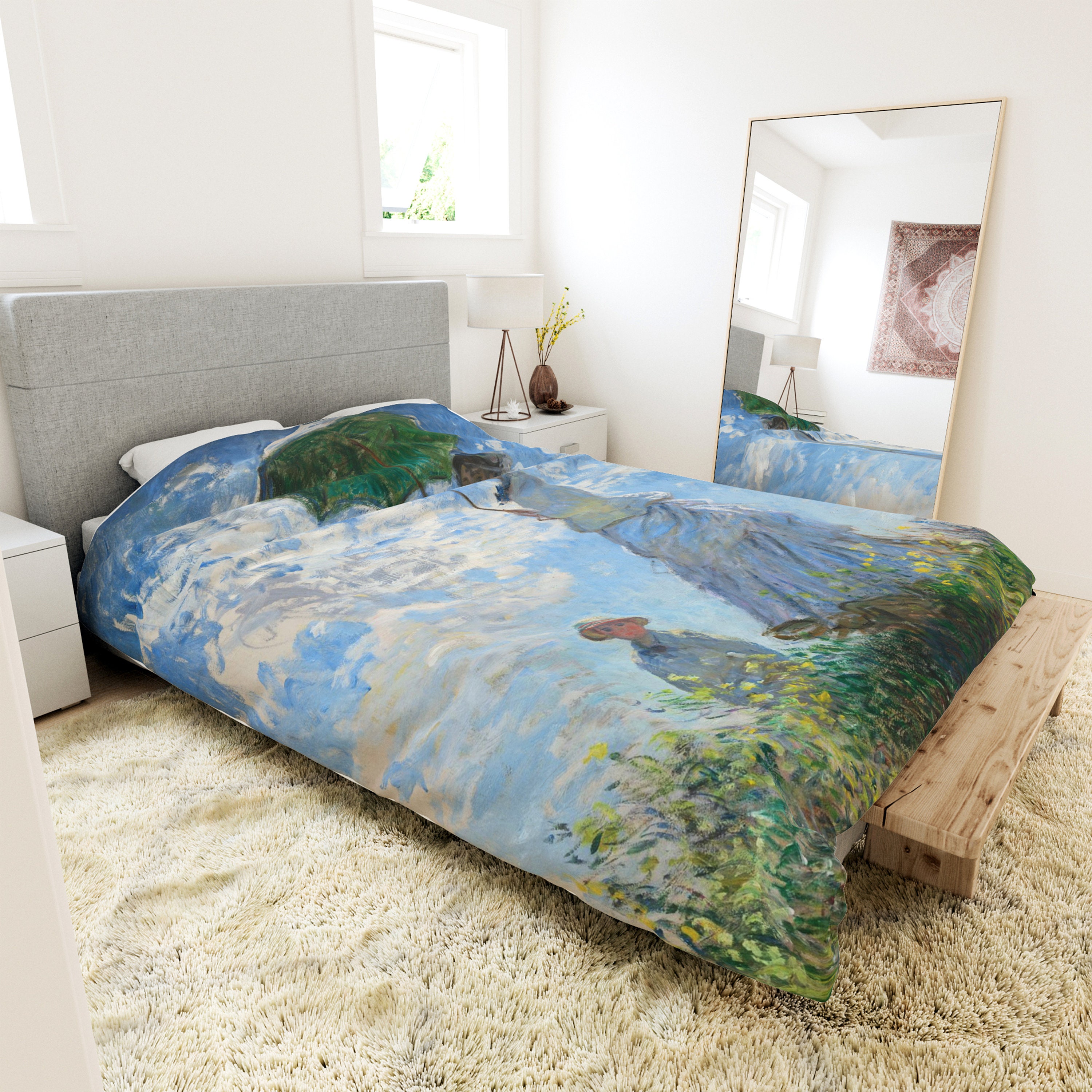 Bring the Serenity of Monet's Oil Painting Masterpiece to Your Bedroom ...