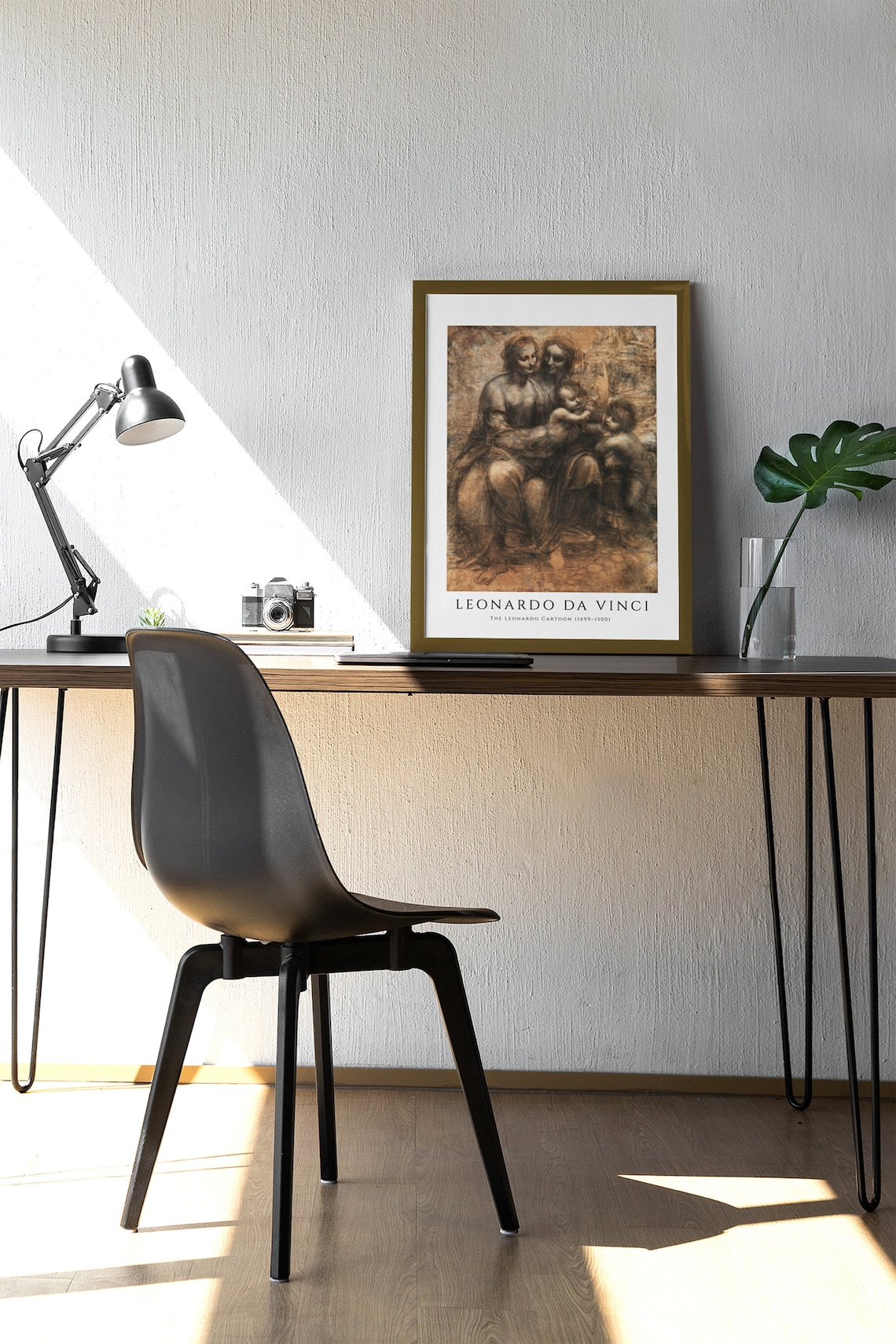 Printable 'the Leonardo Cartoon' Renaissance Masterpiece Poster by ...