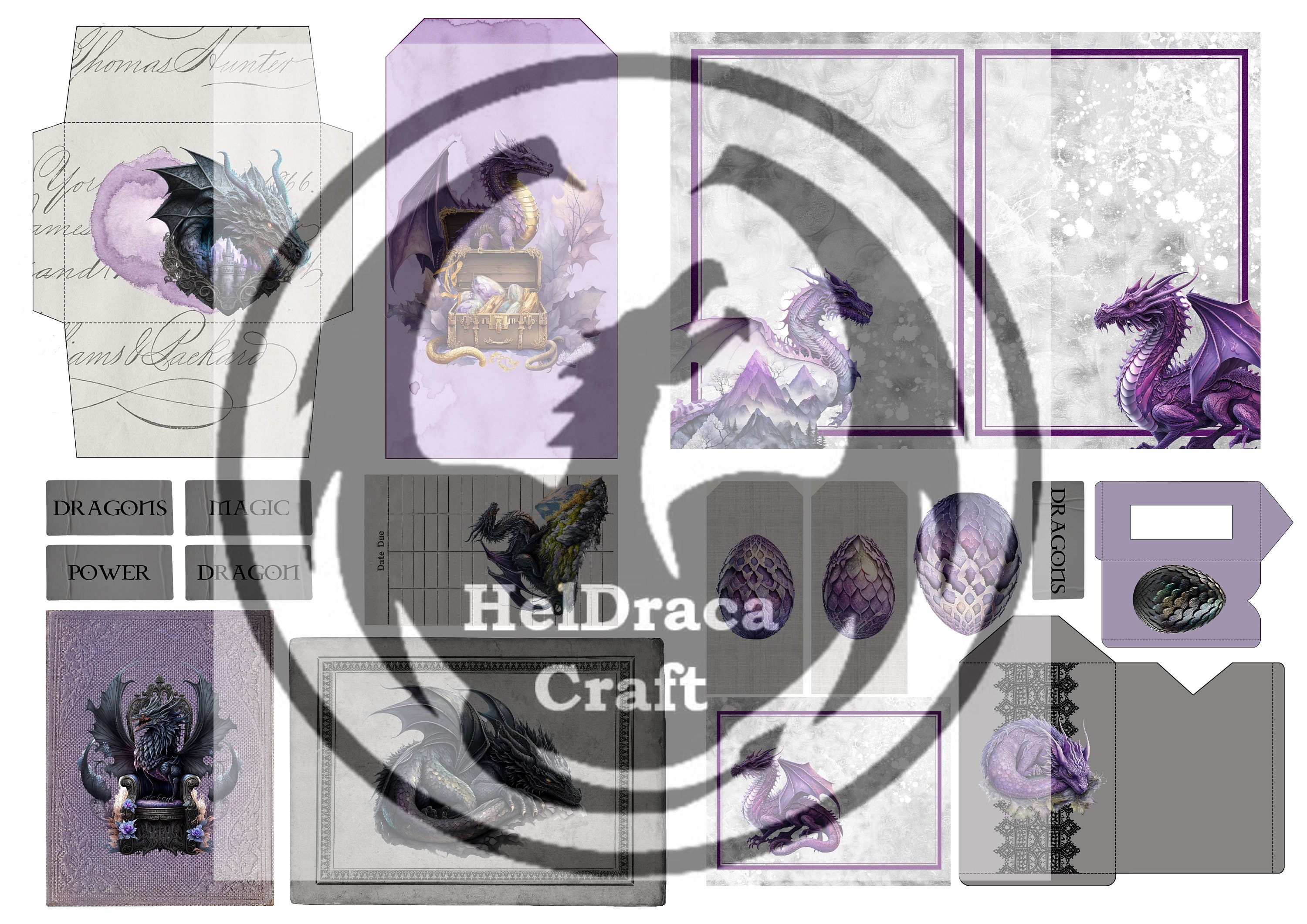 The Magic of Dragons Kit - Etsy