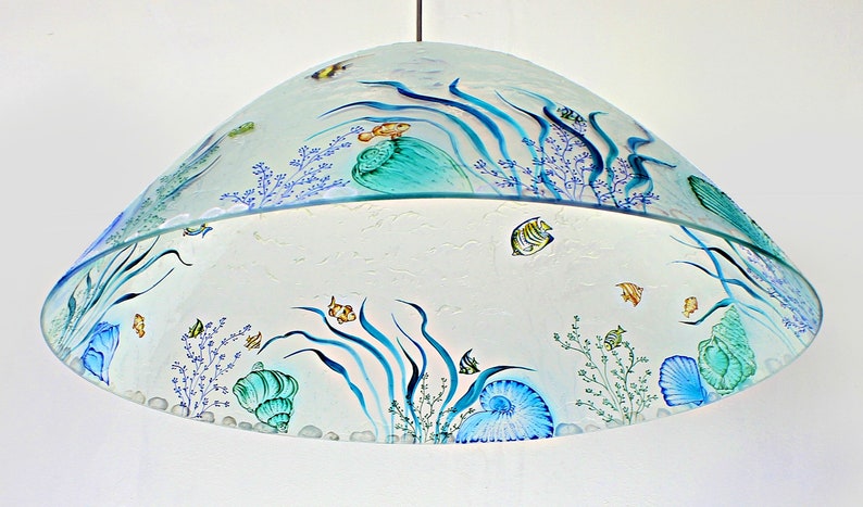 Pendant Light Coastal Lighting Lamp Shade Сhandelier Beach - Etsy