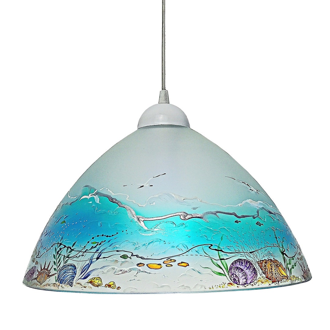 Pendant Light Coastal Lighting Lamp Shade Сhandelier Beach Style ...