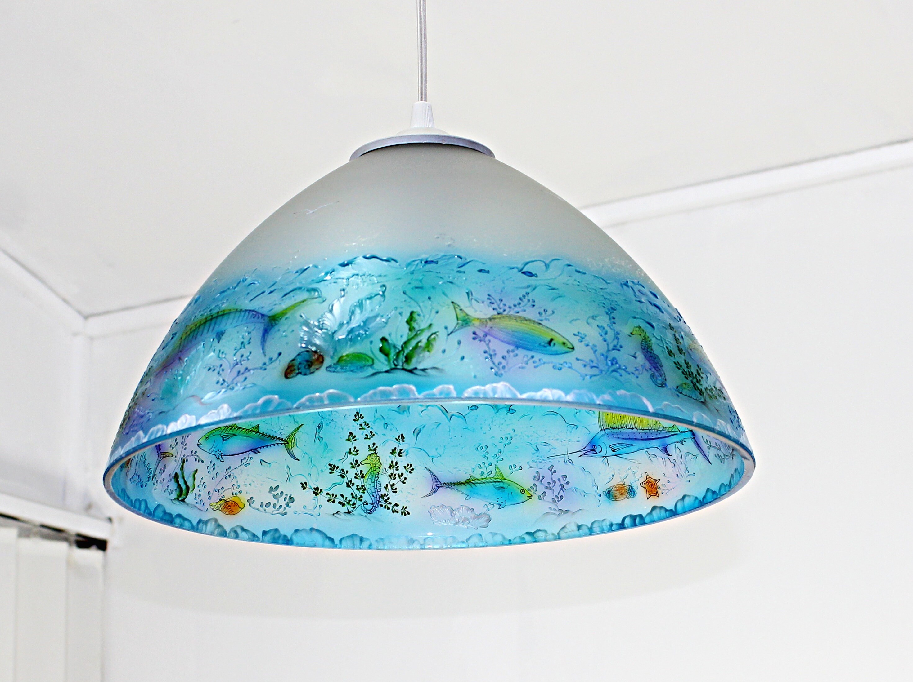 Pendant Light Coastal Lighting Lamp Shade Сhandelier Beach Style ...