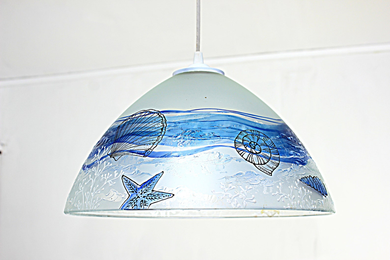 Pendant Light Coastal Lighting Lamp Shade Сhandelier Beach Style ...