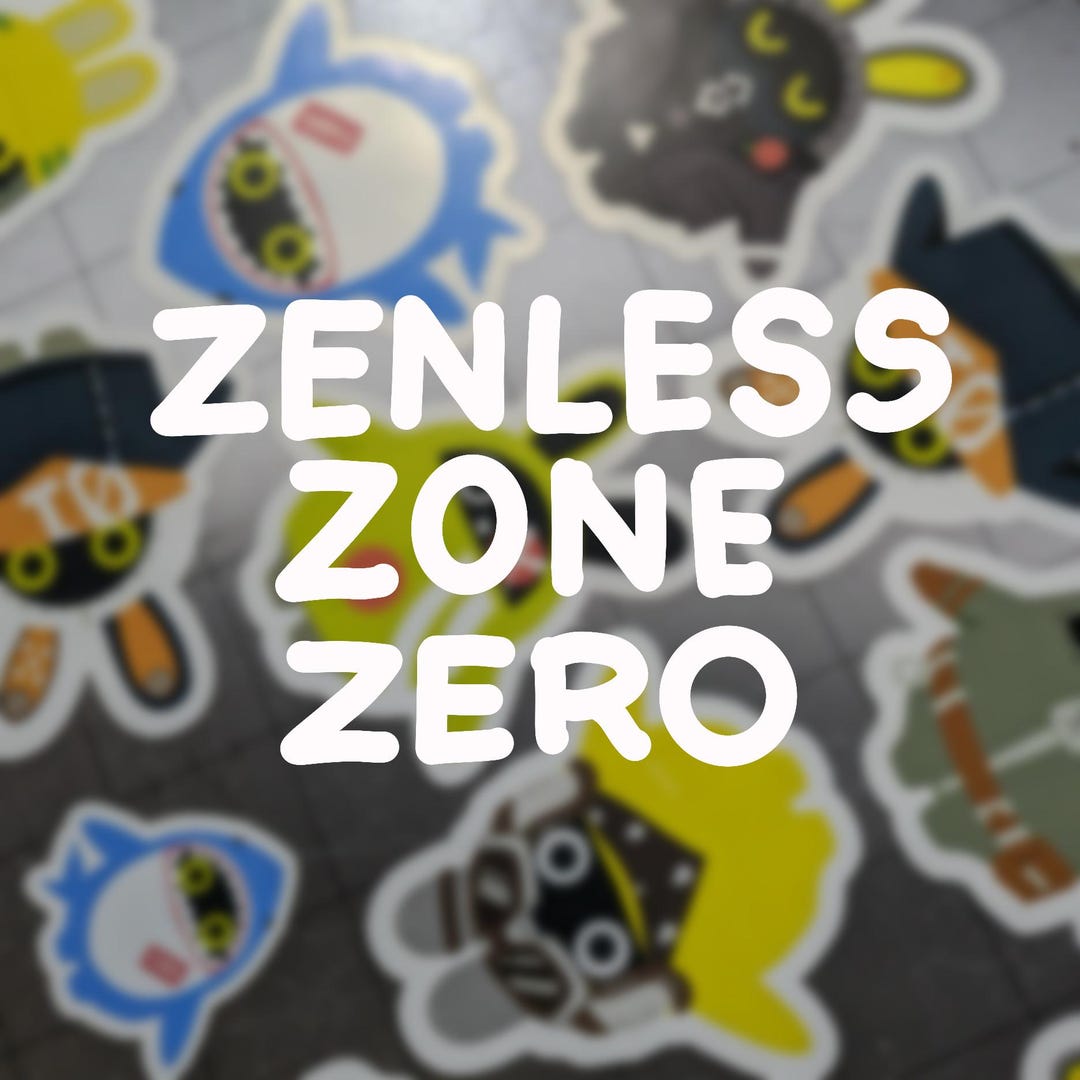 Zenless Zone Zero Bangboo Vinyl Waterproof Glossy Sticker - Butler ...