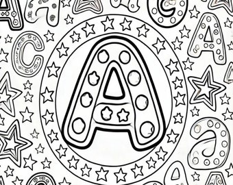 Kids Coloring Page | Letter B | Alphabet Adventures: 'A' Letter ...
