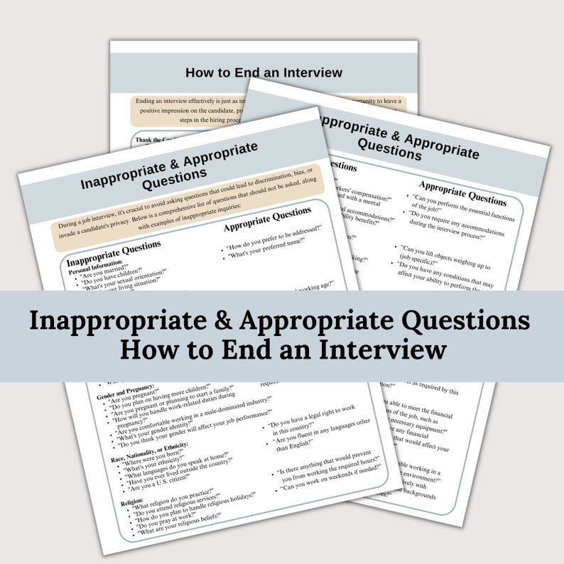 Interview Guide for Interviewers, 150 Interview Questions, STAR Method ...