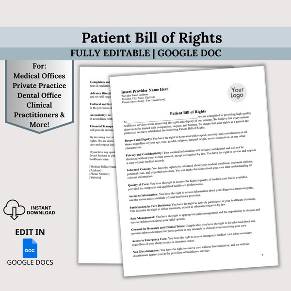 Bill of Rights - Etsy