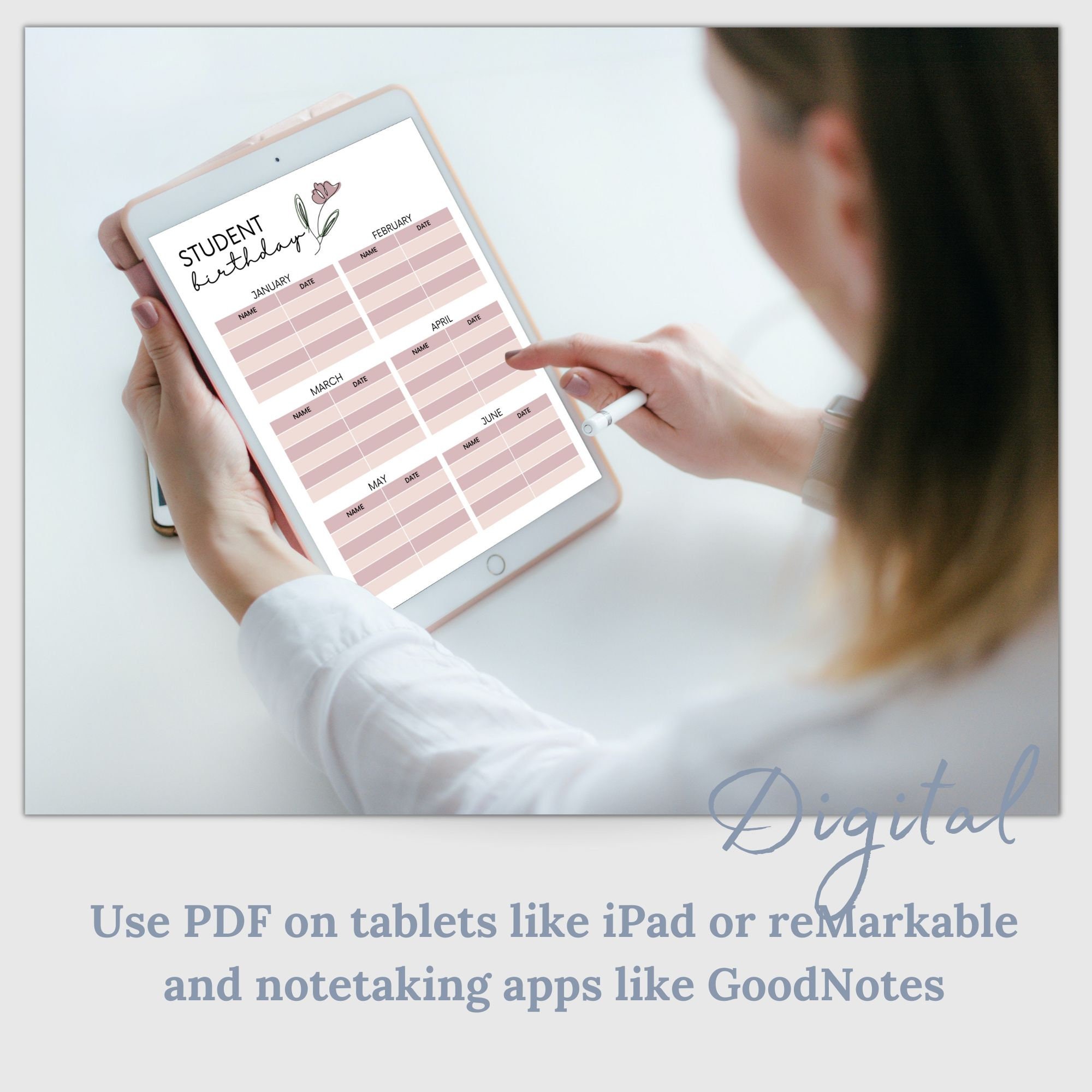 Teacher Planner Printable, Lesson Plan Organizer, Academic Planner ...