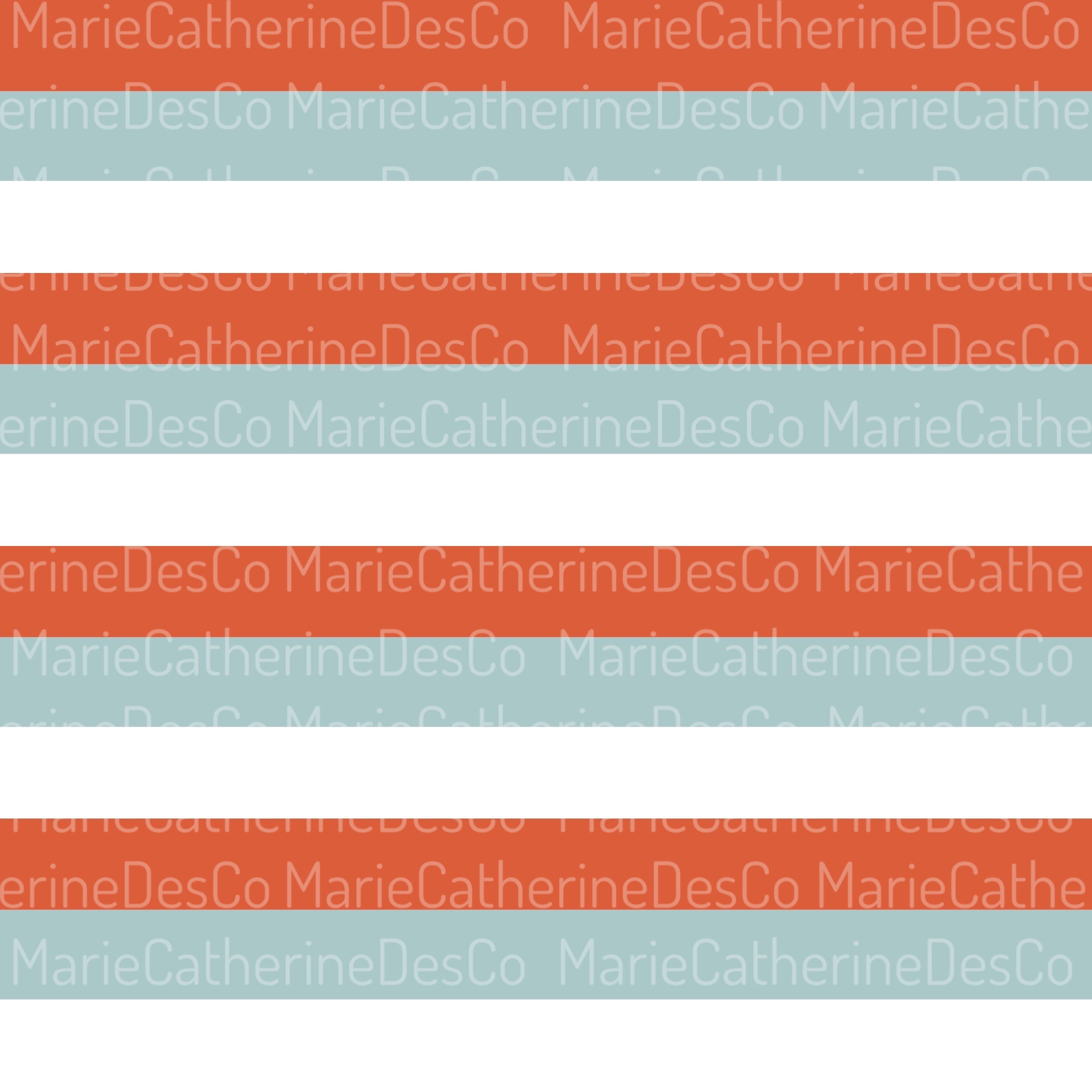 Muted Red, White, & Blue Stripes Seamless Repeating Pattern - Etsy