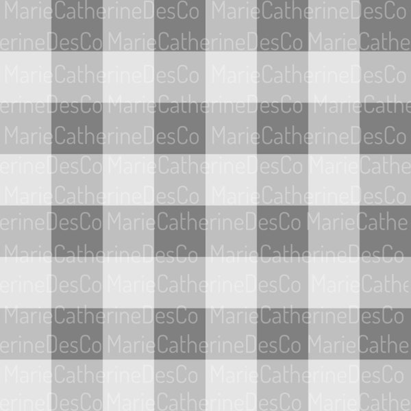 Grey Gingham - Etsy