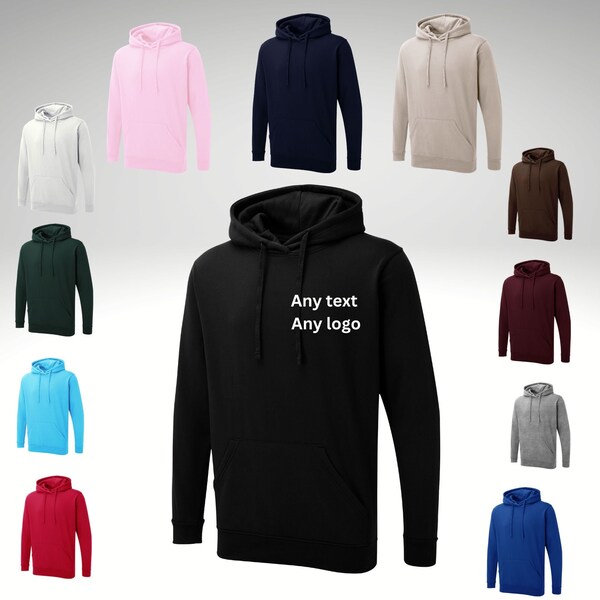 Custom Embroidered Hoodie - Etsy