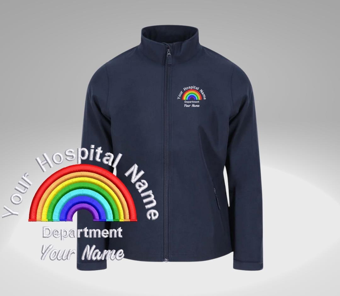 Softshell Jacket Personalised | Student Nurse Softshell Jacket ...