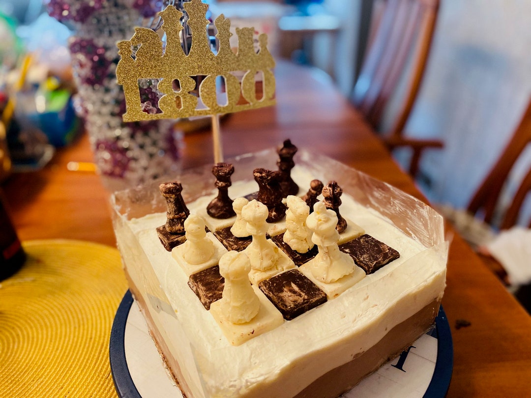 Chess Rating Cake Topper - Etsy
