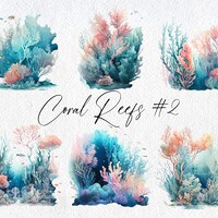 Cute Watercolor Bookshelf Scenes, Commercial Use Clipart, Book Clipart ...