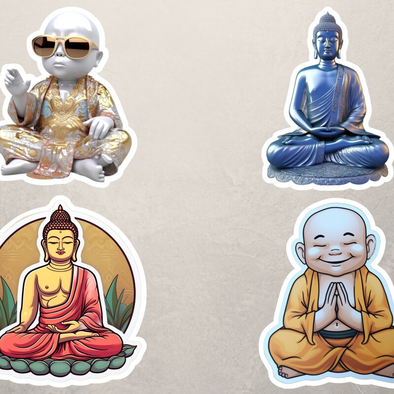 Buddhism Stickers - Etsy