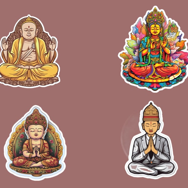 Buddhism Stickers - Etsy