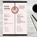 Resume Template With Photo, Professional Resume Template for Word ...