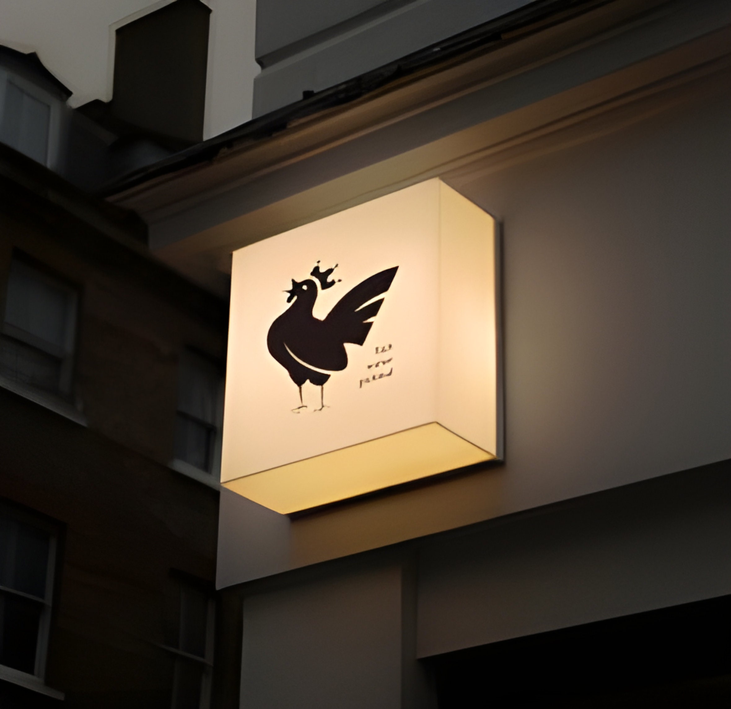 Acrylic Light Box,signage Rectangular Street Sign,street Wall Acrylic ...