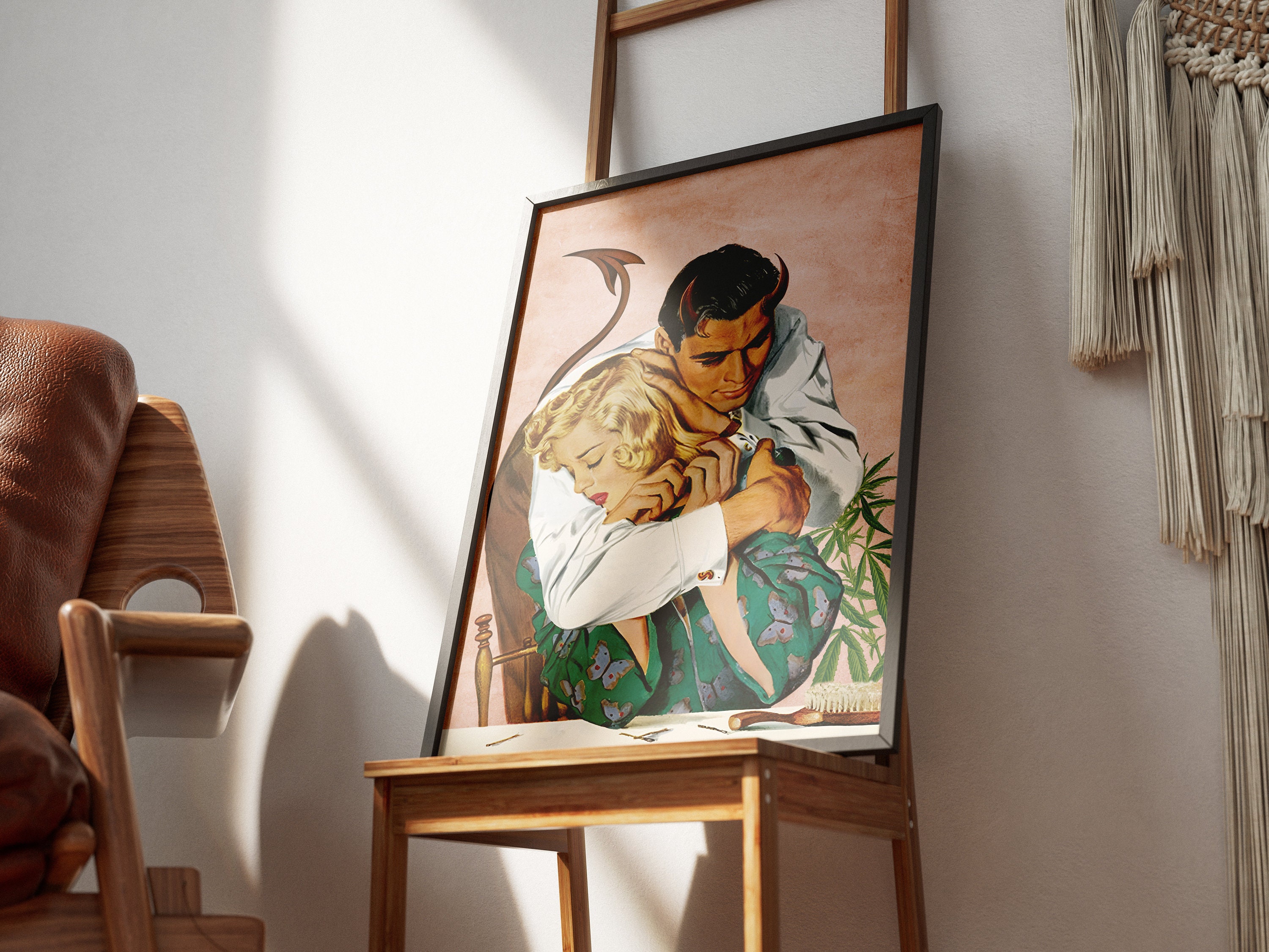 Devilish Affair devil Art, Vintage Art, Dark Romance, Retro Art, Retro ...