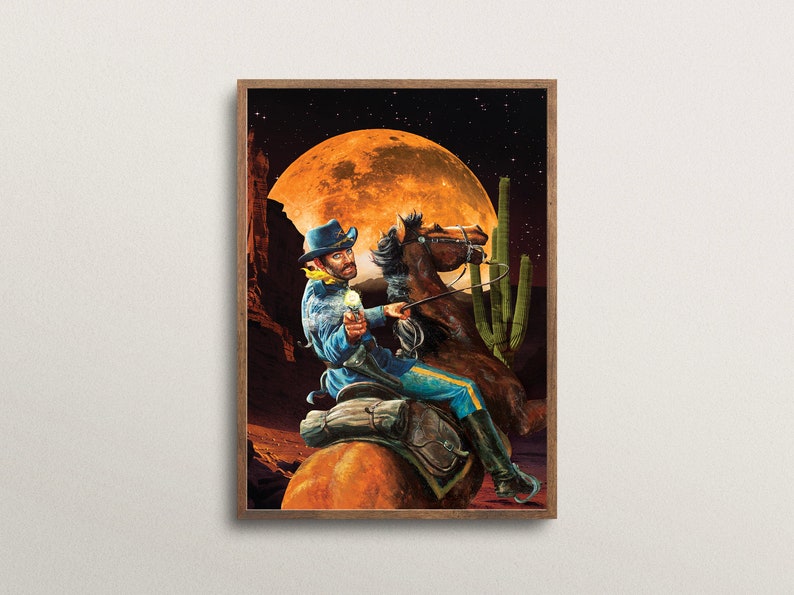 Space Cowboys 2 Space Cowboys, Cosmic Cowboys, Cowboy Kunst, Vintage ...