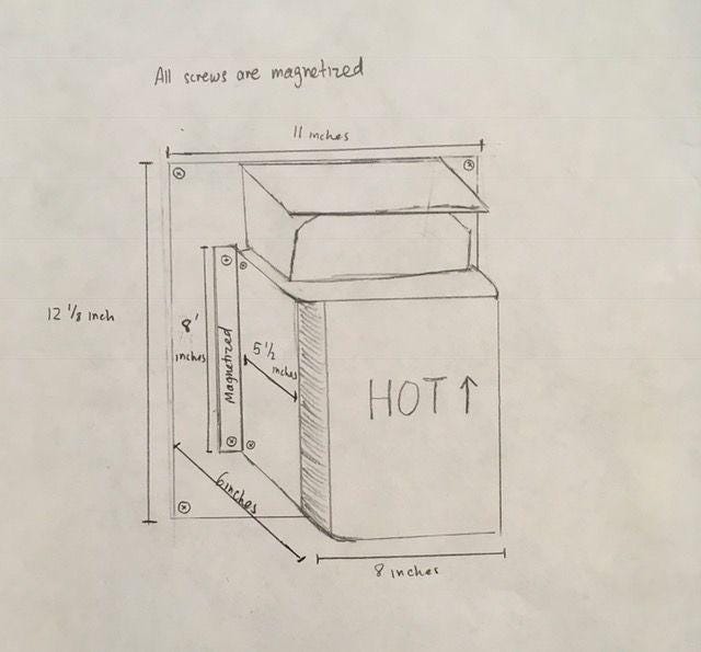 Style 4 - Direct Vent Gas Fireplace Termination Cap Cover - Option Four ...