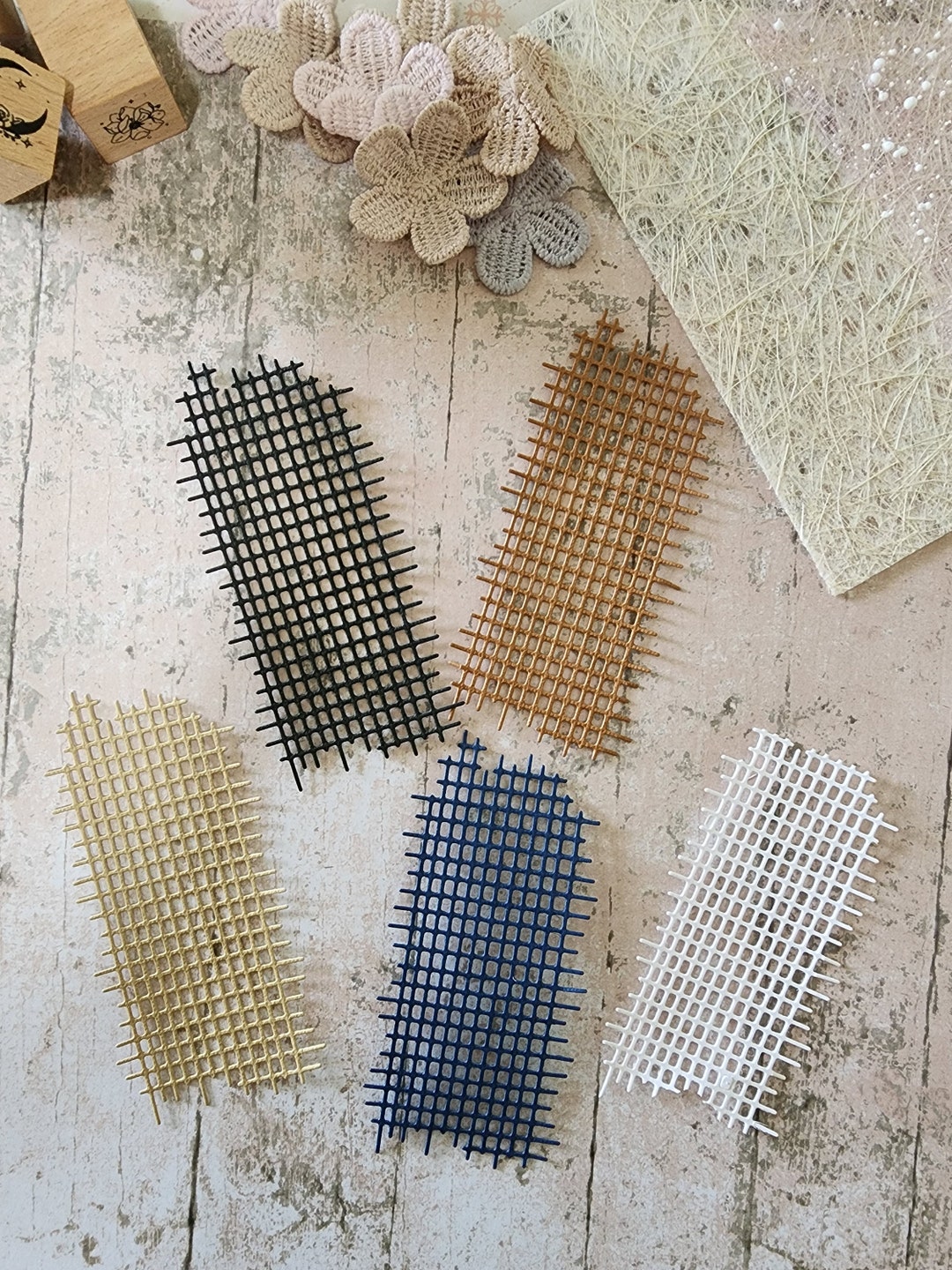 Mesh Background Die Cut, Scrapbooking, Card Making, Creative Journal ...