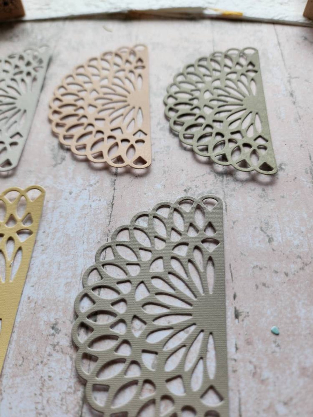 Sector Fan Die Cut| Scrapbooking |creative Journal |card Making. - Etsy