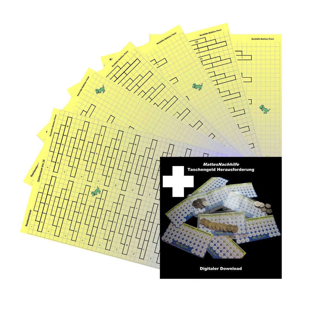 Combo Offer Math Wall Numbers up to 20 Mathematics 1st 2nd Grade and ...