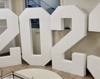 Number 21 Large Foam Numbers 30 Tall and 8 Deep Letters - Etsy