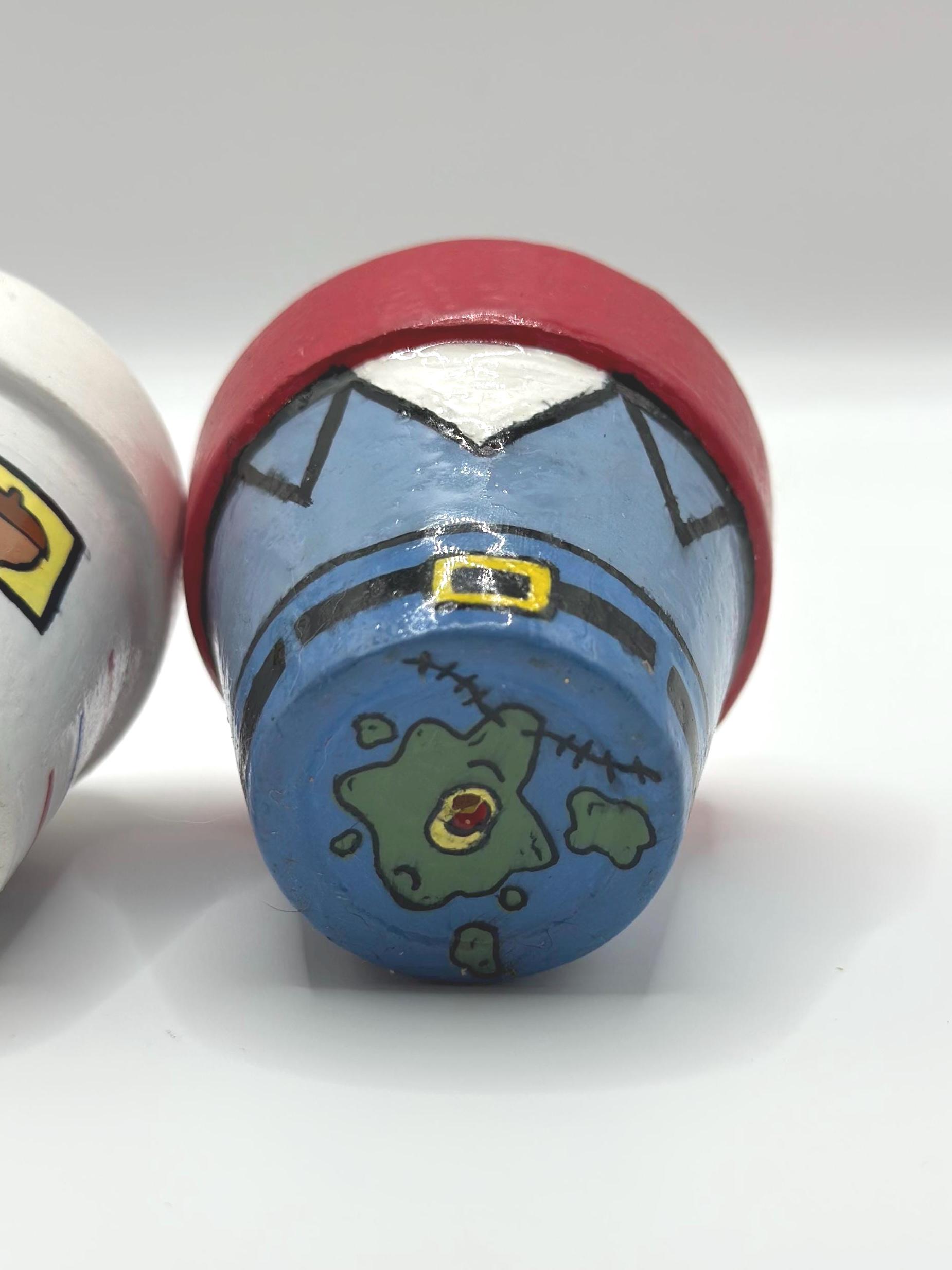 Spongebob Characters Mini Pots - Etsy