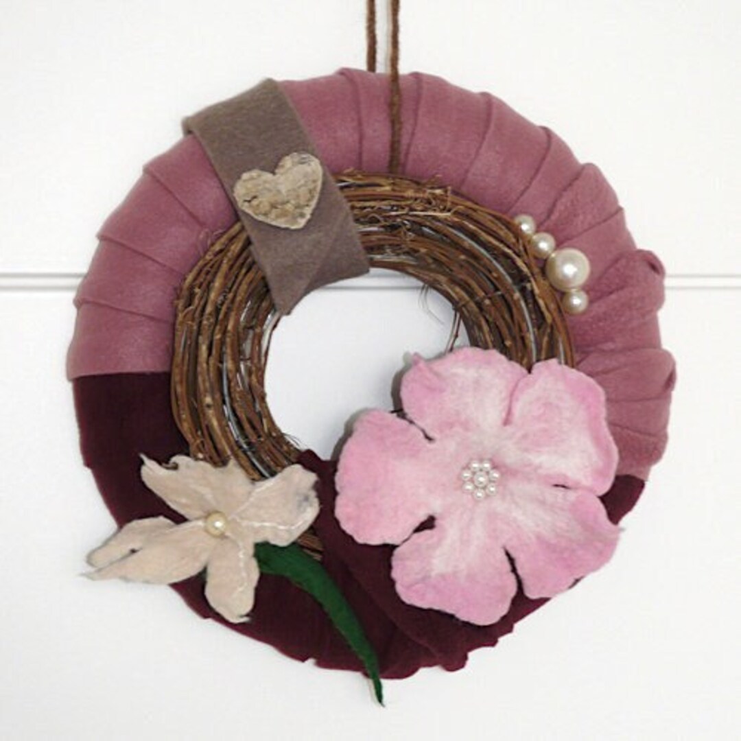 DEKO Door Wreath Wall Wreath Wreath Shabby Country House - Etsy
