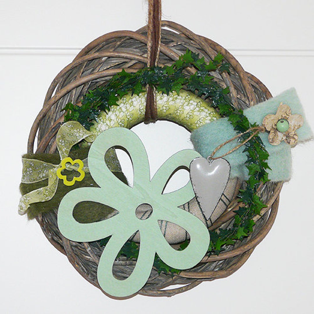 DEKO Door Wreath Wall Wreath Wreath Shabby Country House - Etsy