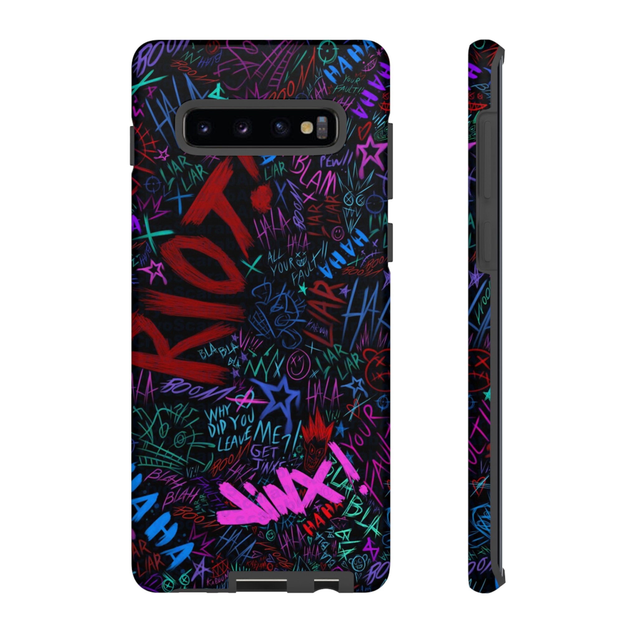 League of Legends Jinx Tough Case for iPhone Samsung Galaxy Google Arcane League of Legends Jinx ...