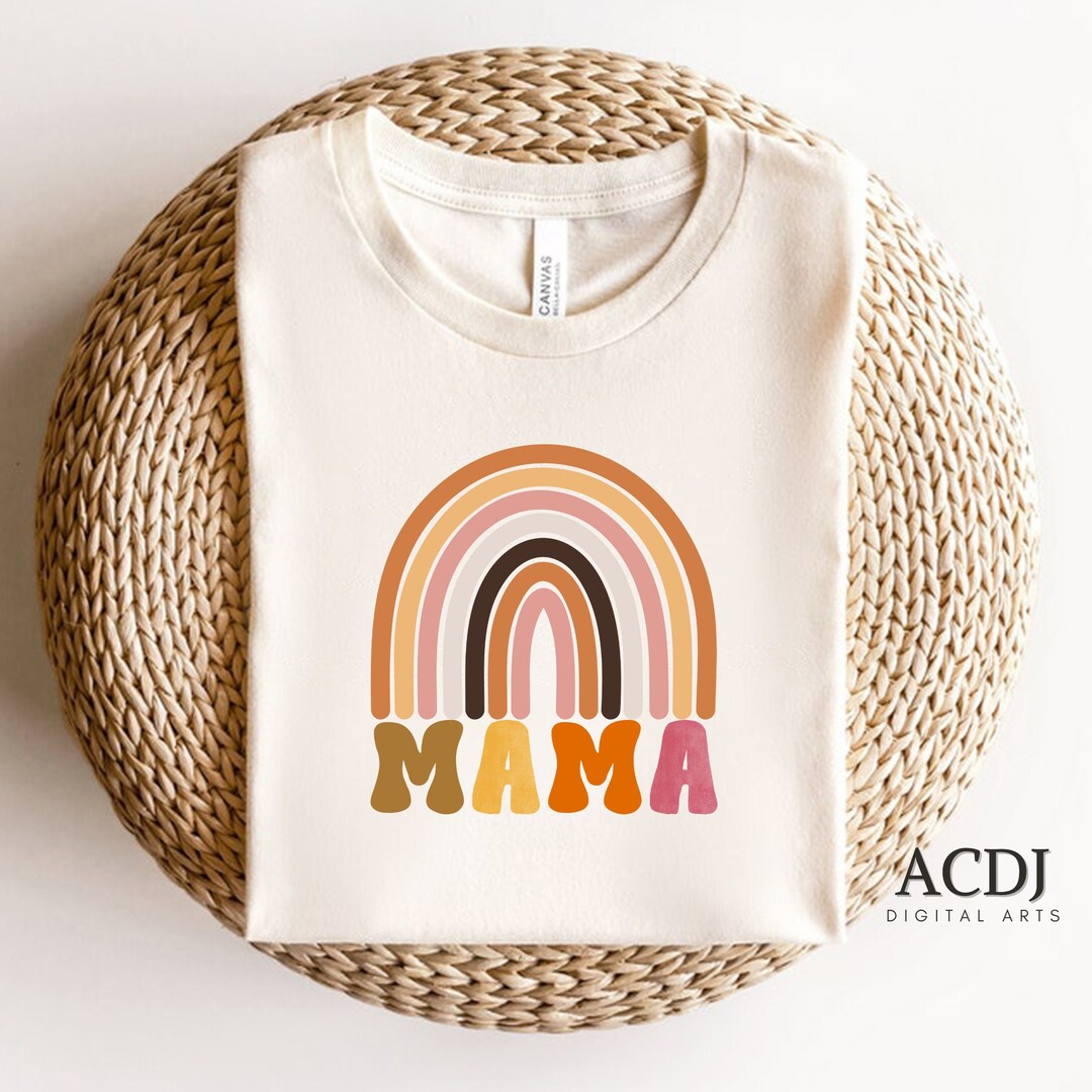 Mama Rainbow Png Moms Life Instant Download Sublimation - Etsy
