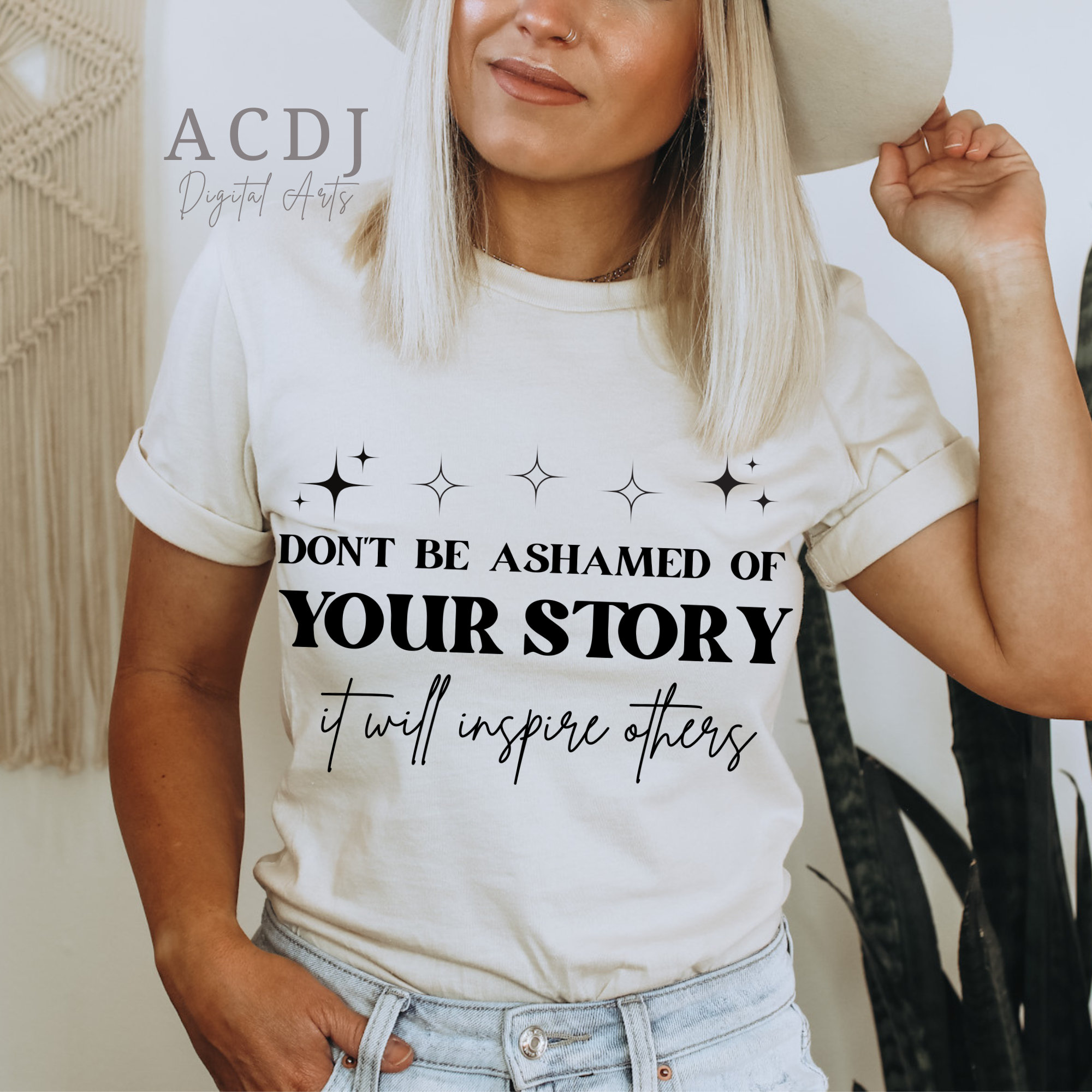 Your Story SVG Motivational Qoute Svg Recovery Svg Don't Be Ashamed Png ...