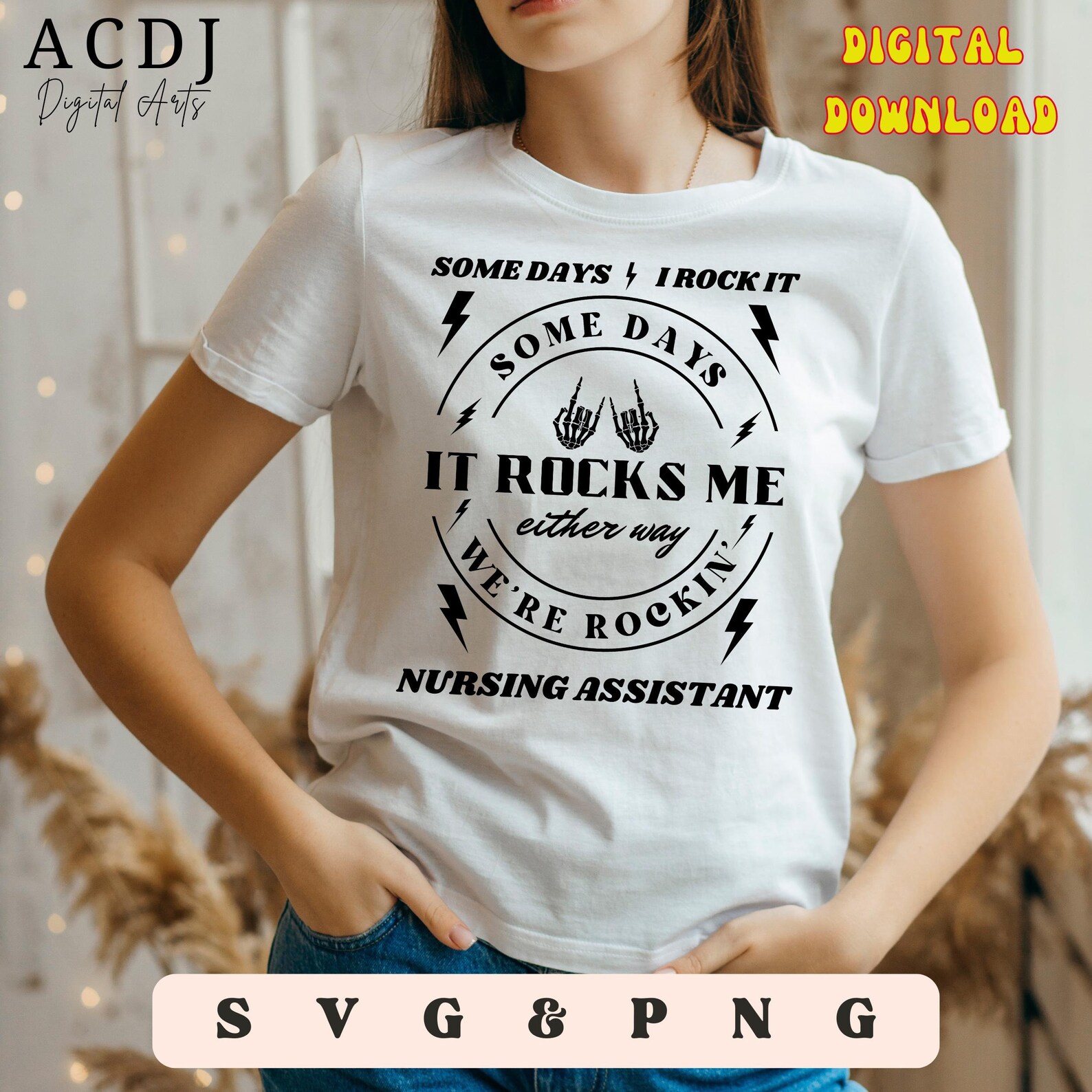 Certified Nursing Assistant Svg Png Sublimation Nurse Week Svg Nursing ...