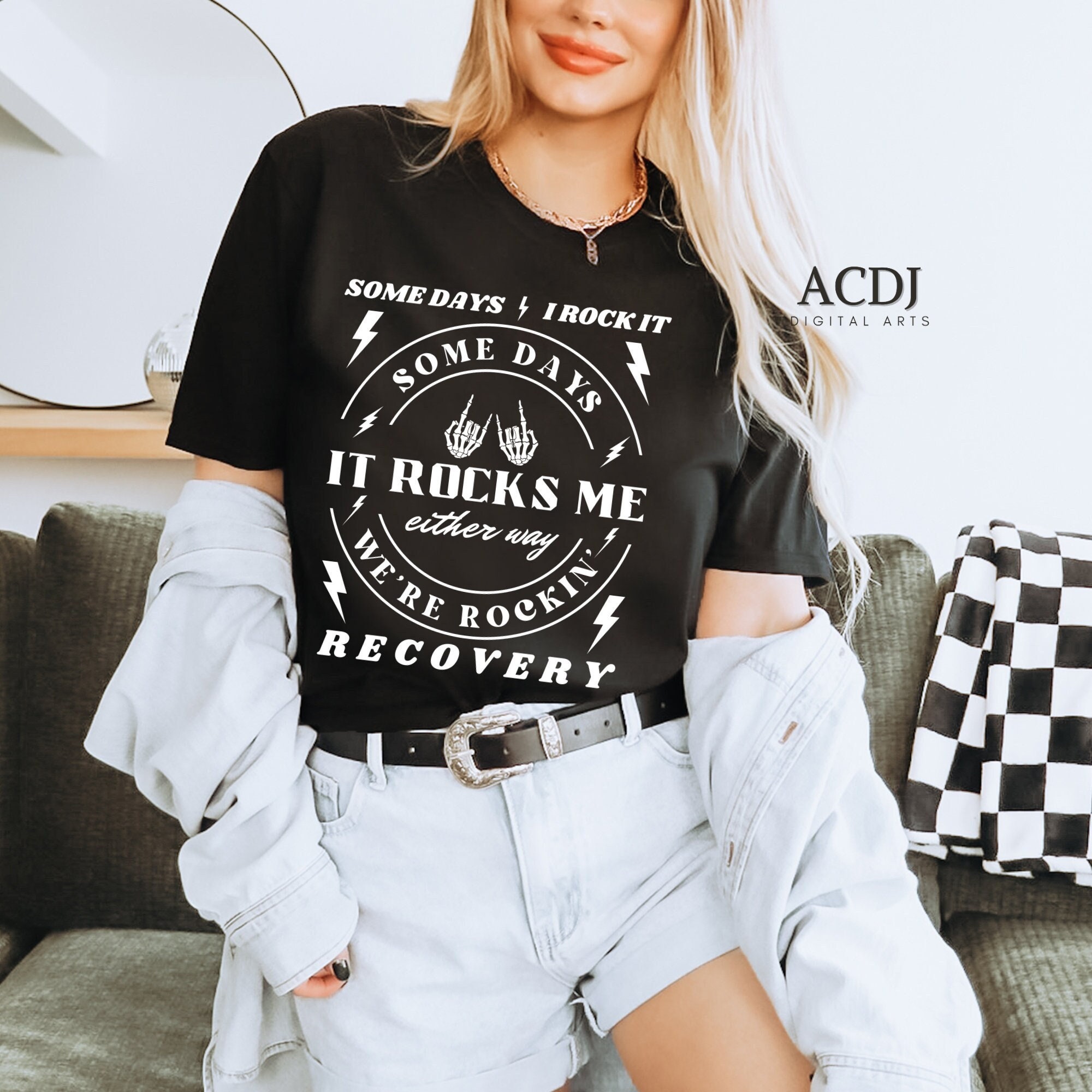 Rocking Recovery SVG Sobriety Svg Recovery Svg Mental Health Svg Png ...