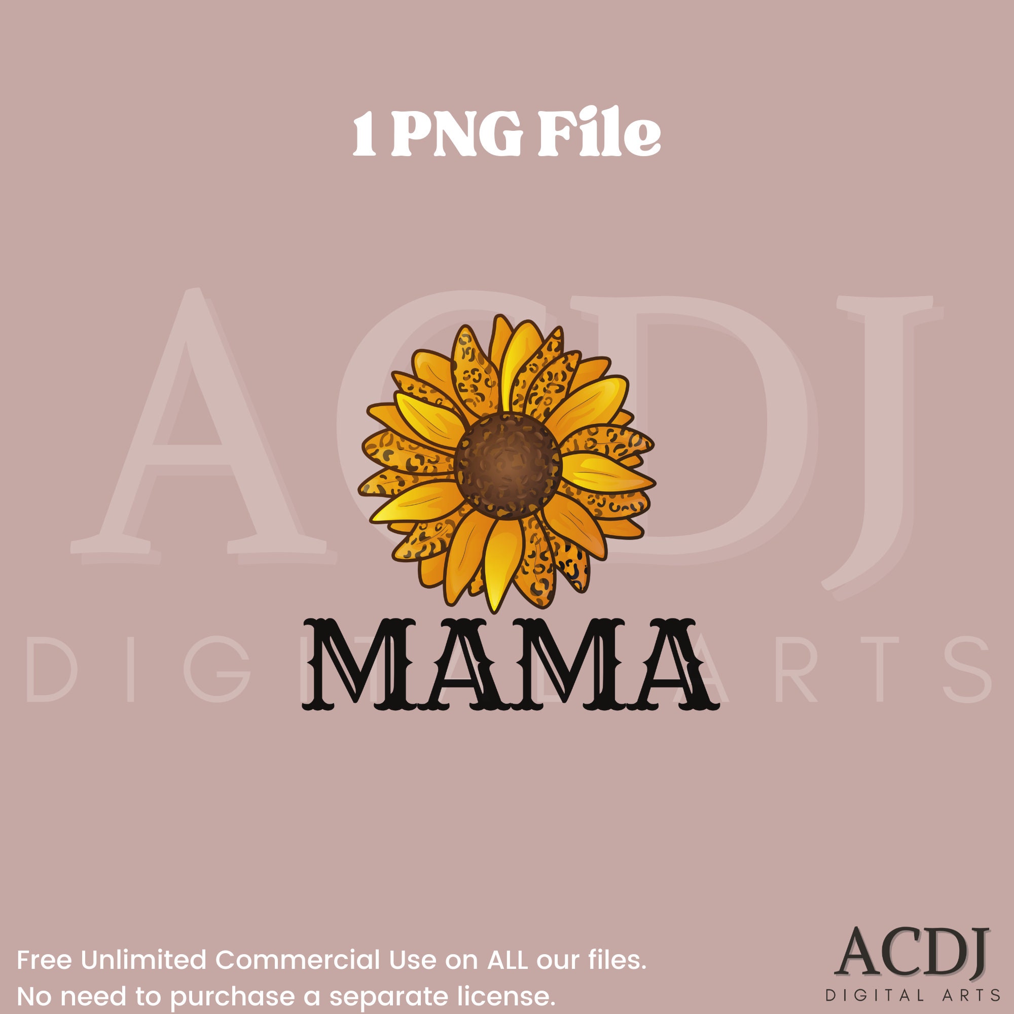Mama Sunflowers Designs Png Sunflower Lover Gift Ideas Yellow Sunflower ...