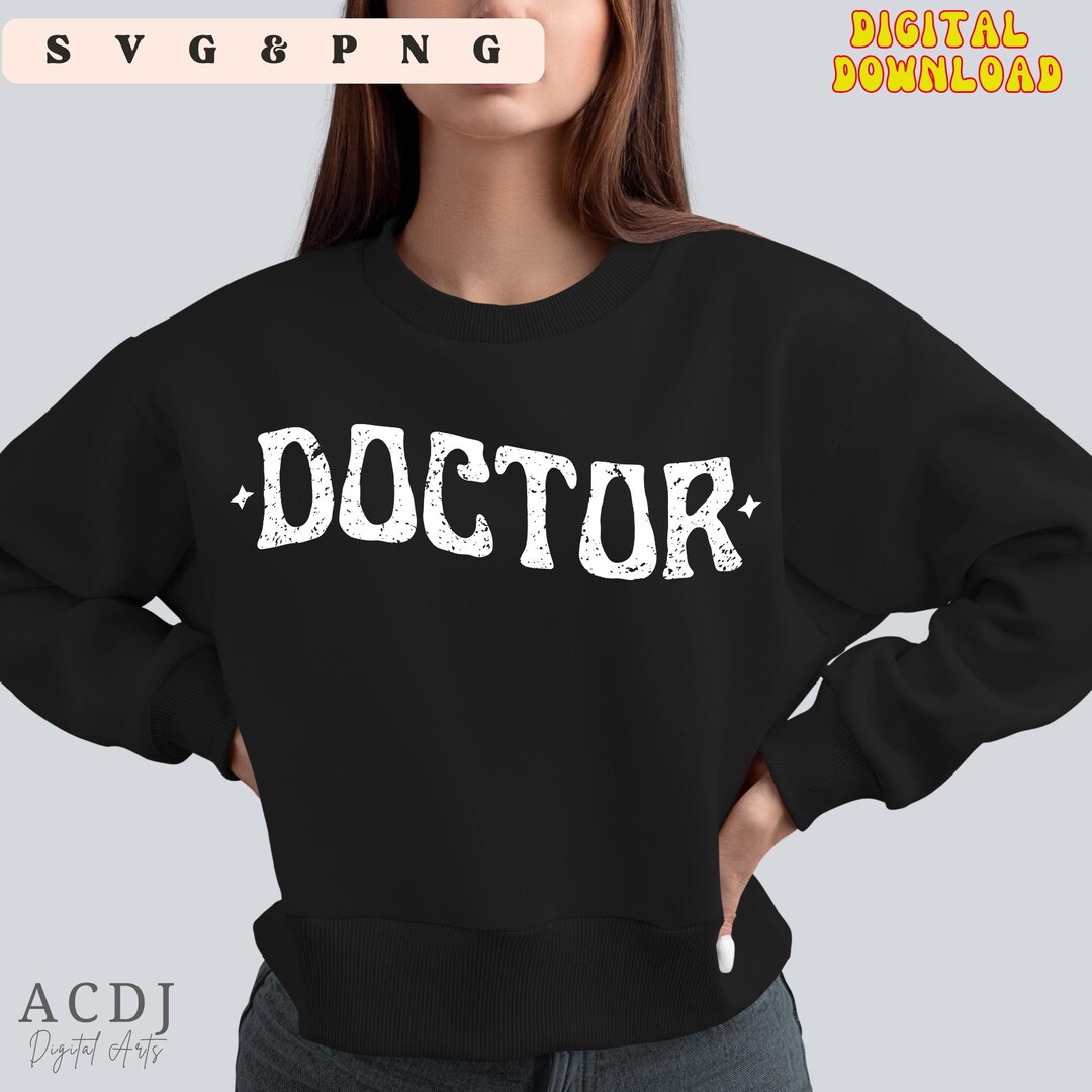 Vintage Retro Doctor Svg Png Doctor Svg Doctor Shirt Png Sublimation ...