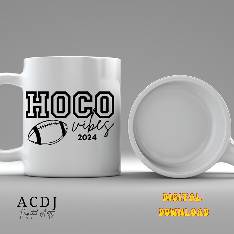 Hoco 2024 Bundle Svg Png Homecoming Game Football Squad High School ...