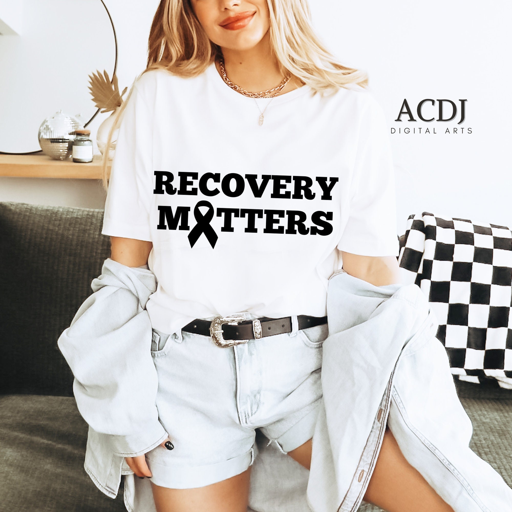 Addiction Recovery Awareness Svg Addiction Recovery Svg Teal Ribbon ...