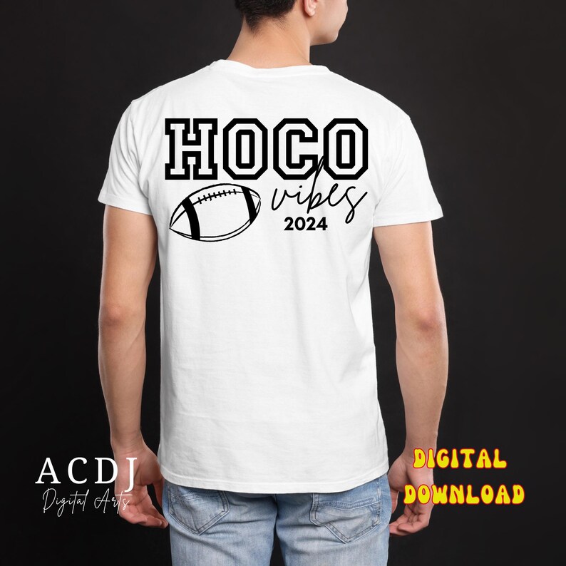 Hoco 2024 Bundle Svg Png Homecoming Game Football Squad High School ...