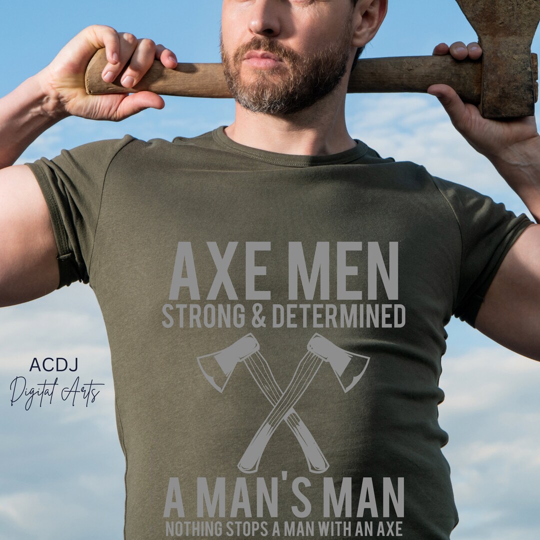 Woodsman Logger Shirt PNG Axe Men Sweatshirt Sublimation Design Crossed ...