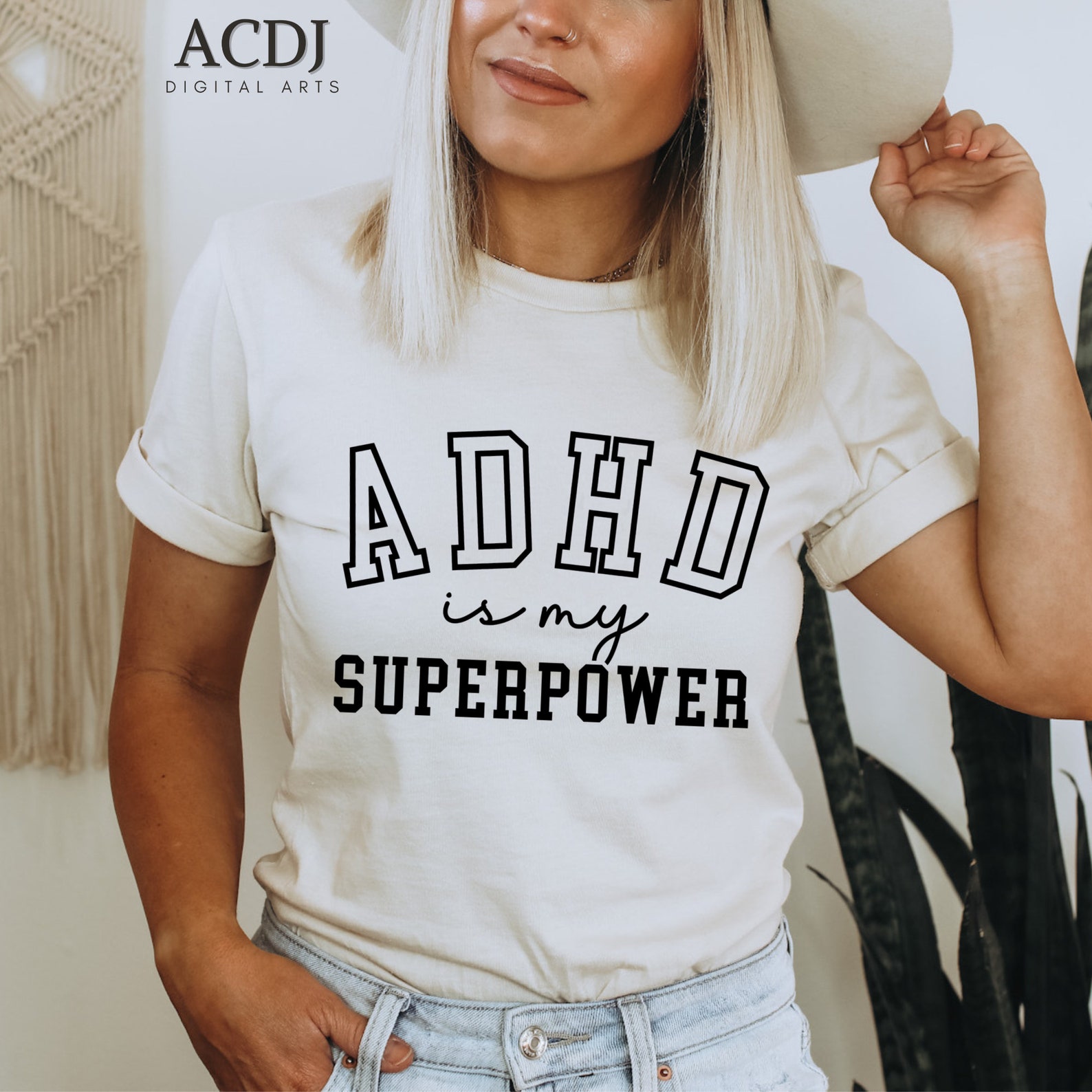ADHD is My Superpower SVG Neurodiversity Png Sublimation Design Autism ...